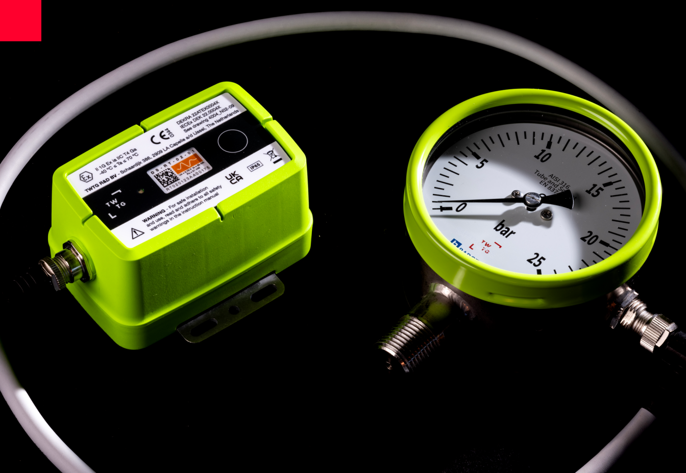 NEON Pressure Sensor and Gauge - TWTG
